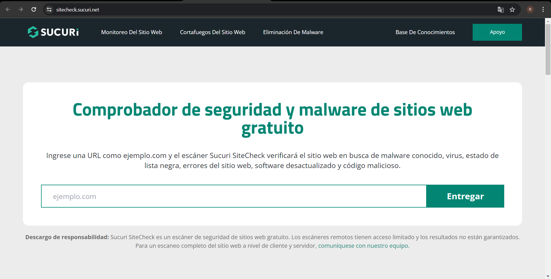 Sucuri SiteCheck: La Herramienta Esencial para la Seguridad de tu Sitio ...