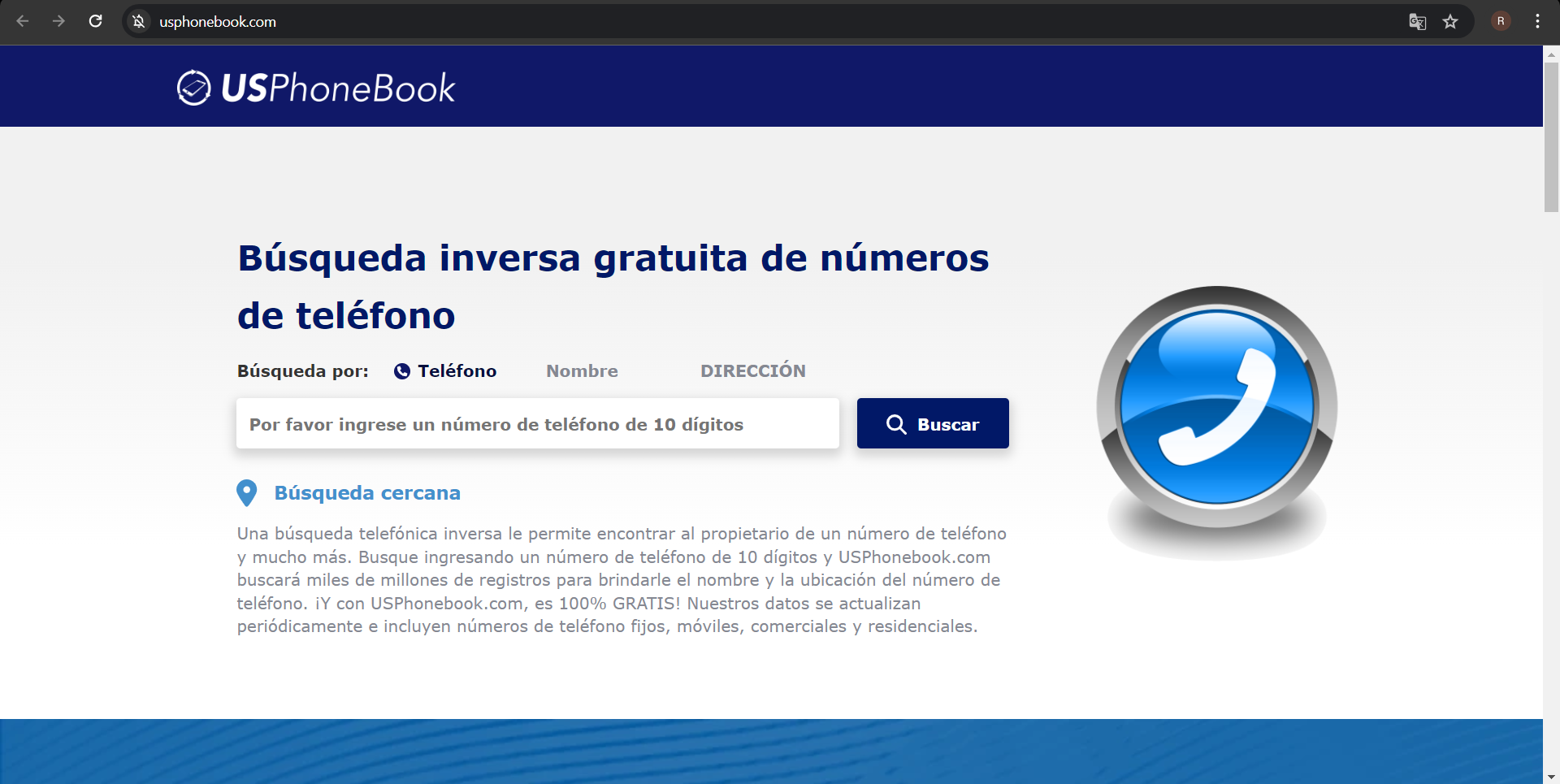USPhoneBook: La Herramienta Definitiva para Encontrar Información de ...